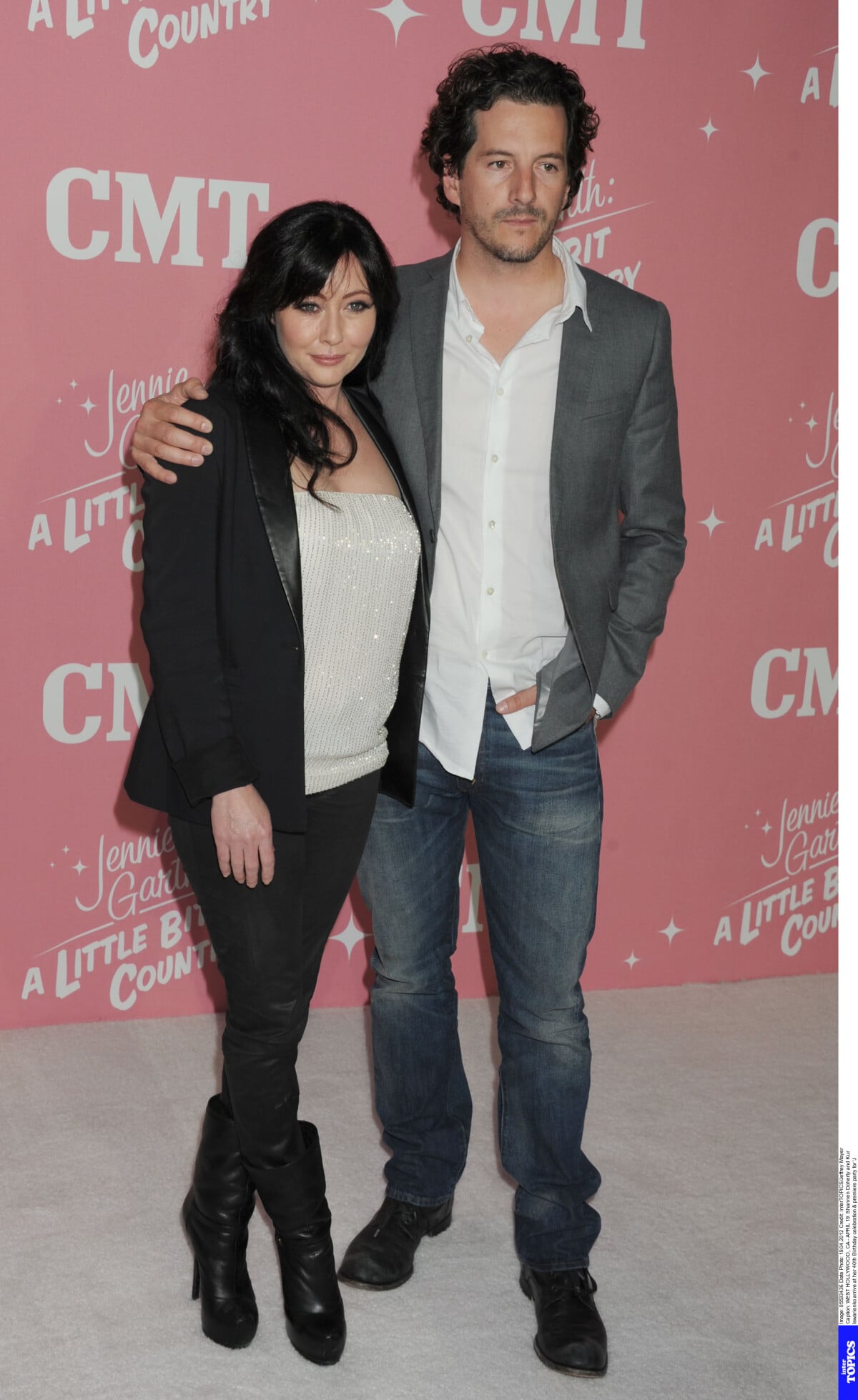 Photo : Shannen Doherty et Kurt Iswarienko - Premiere "Jennie Garth: A ...