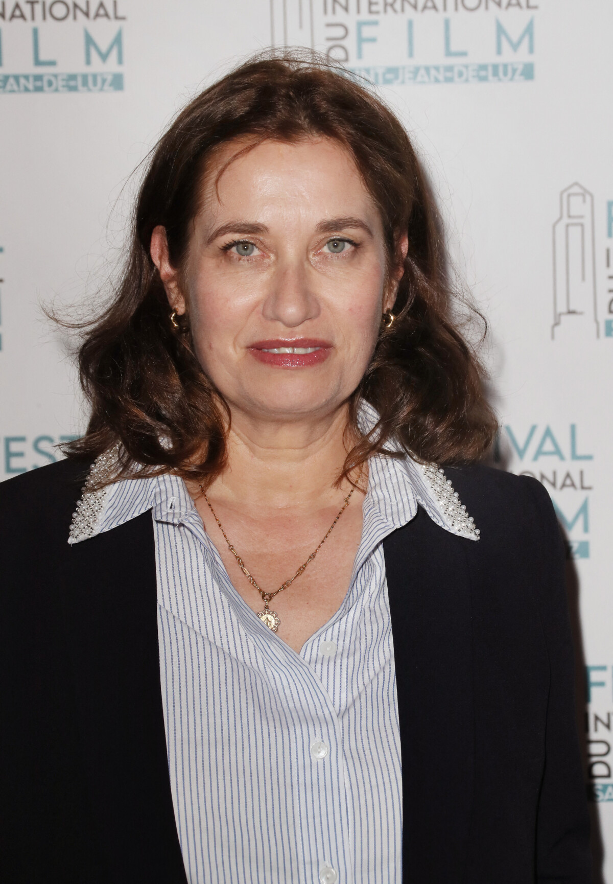 Photo : Emmanuelle Devos pour le film "l'homme d'argile" en competition ...