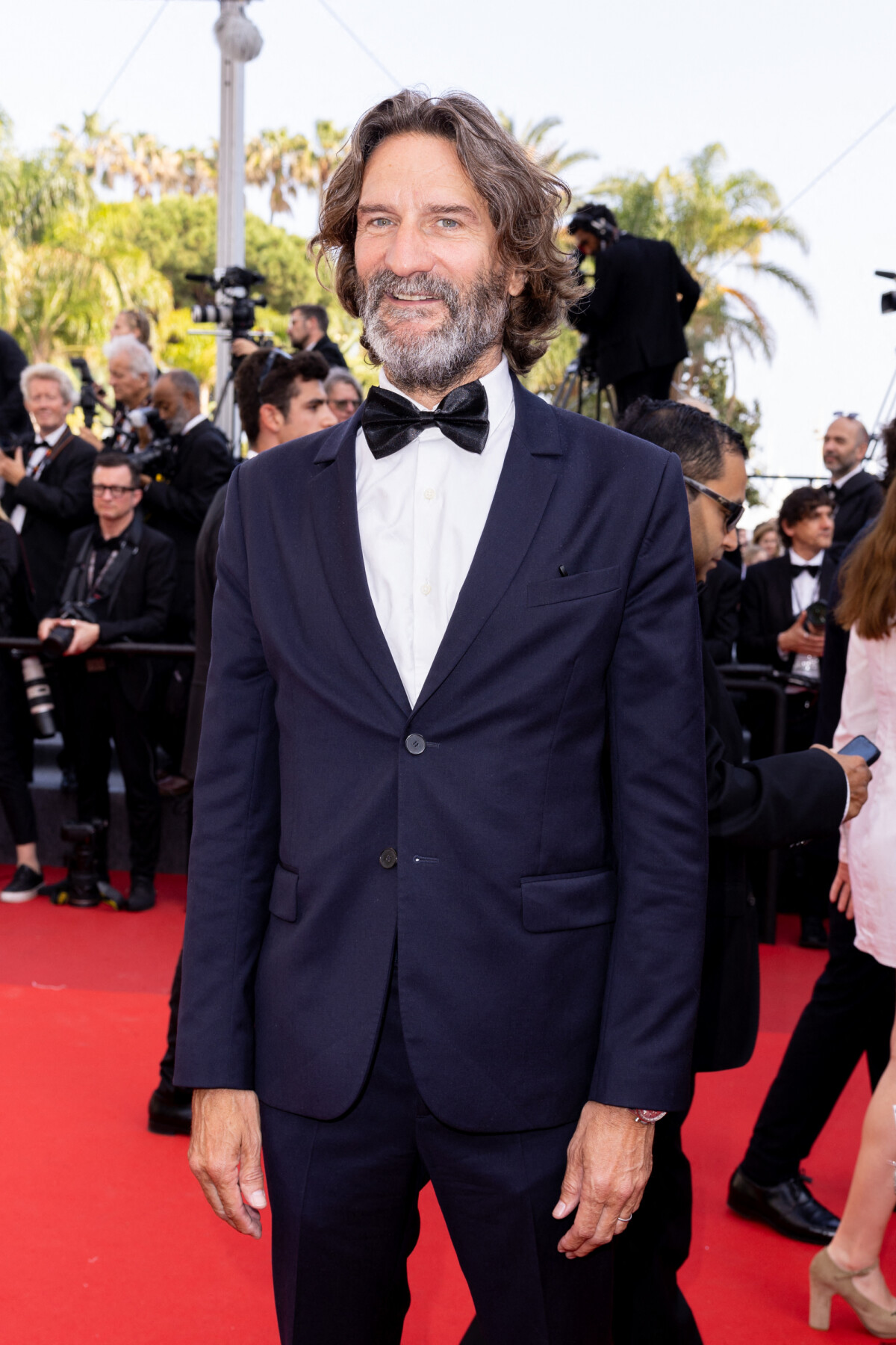 Photo : Frédéric Beigbeder - Montée des marches du film " Triangle of ...