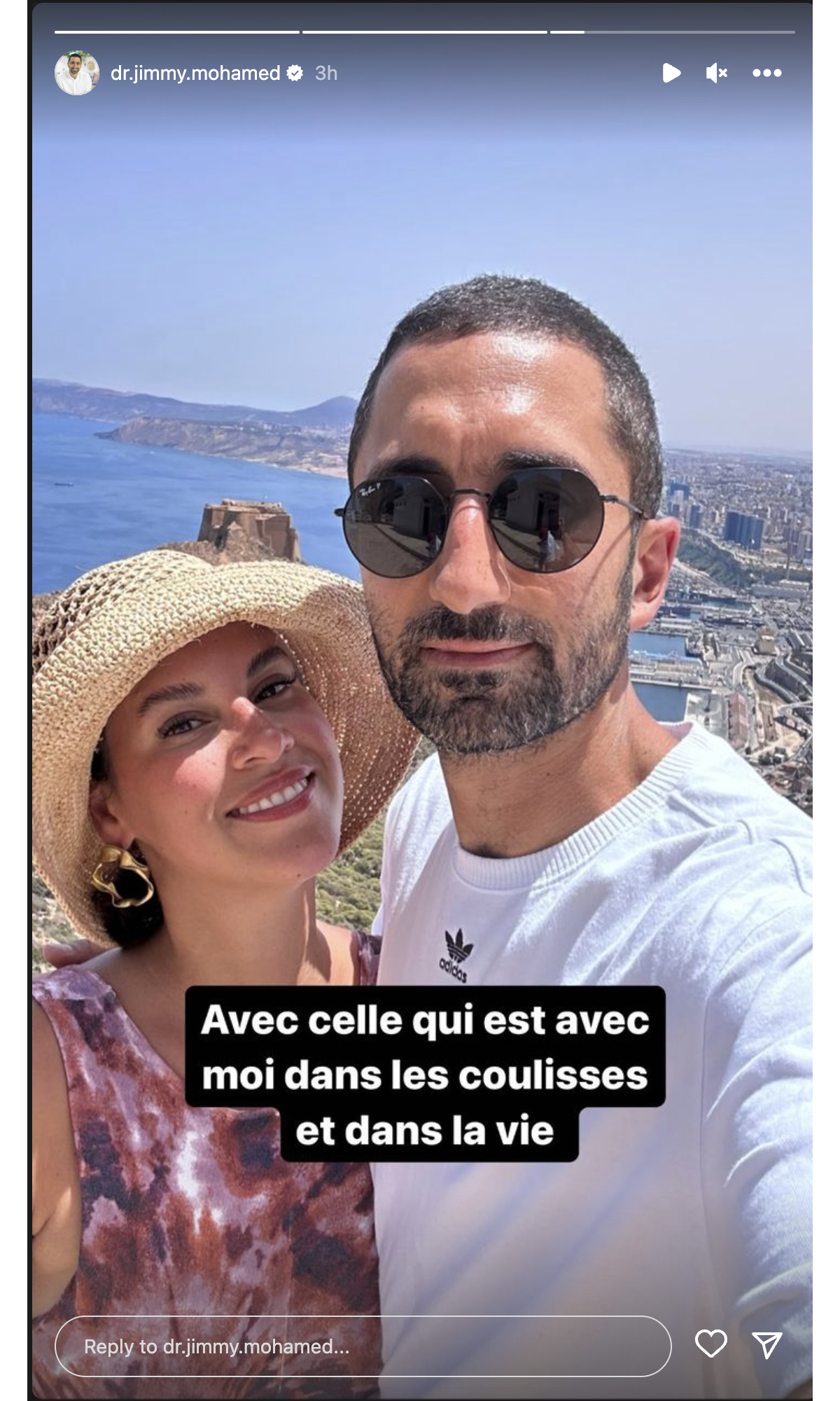 Photo : Sur Instagram, Jimmy Mohamed a publié une photo sur laquelle on ...