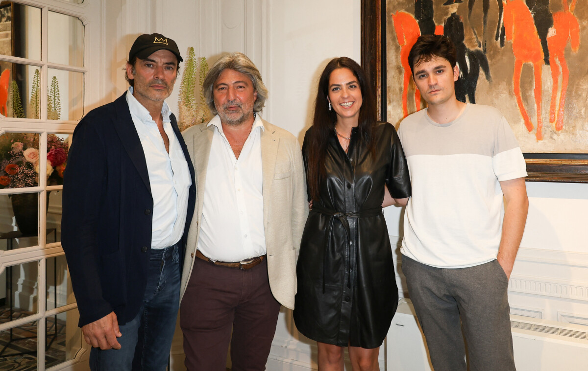 Photo : Exclusif - Anthony Delon, Arnaud Cornette de Saint Cyr ...