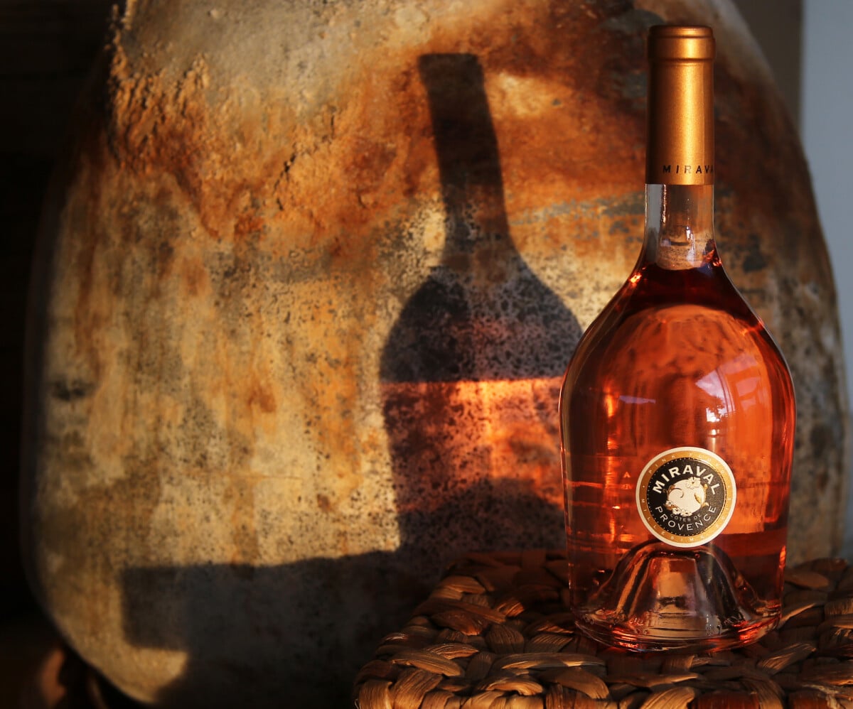 Photo : Cuvée spéciale en édition limitée à 600 bouteilles du vin rosé ...