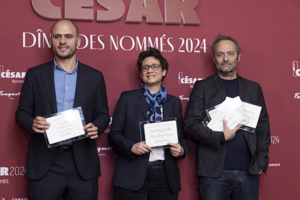 Photo : Benjamin Elalouf, Nathalie Hertzberg, Cédric Kahn - Dîner des ...
