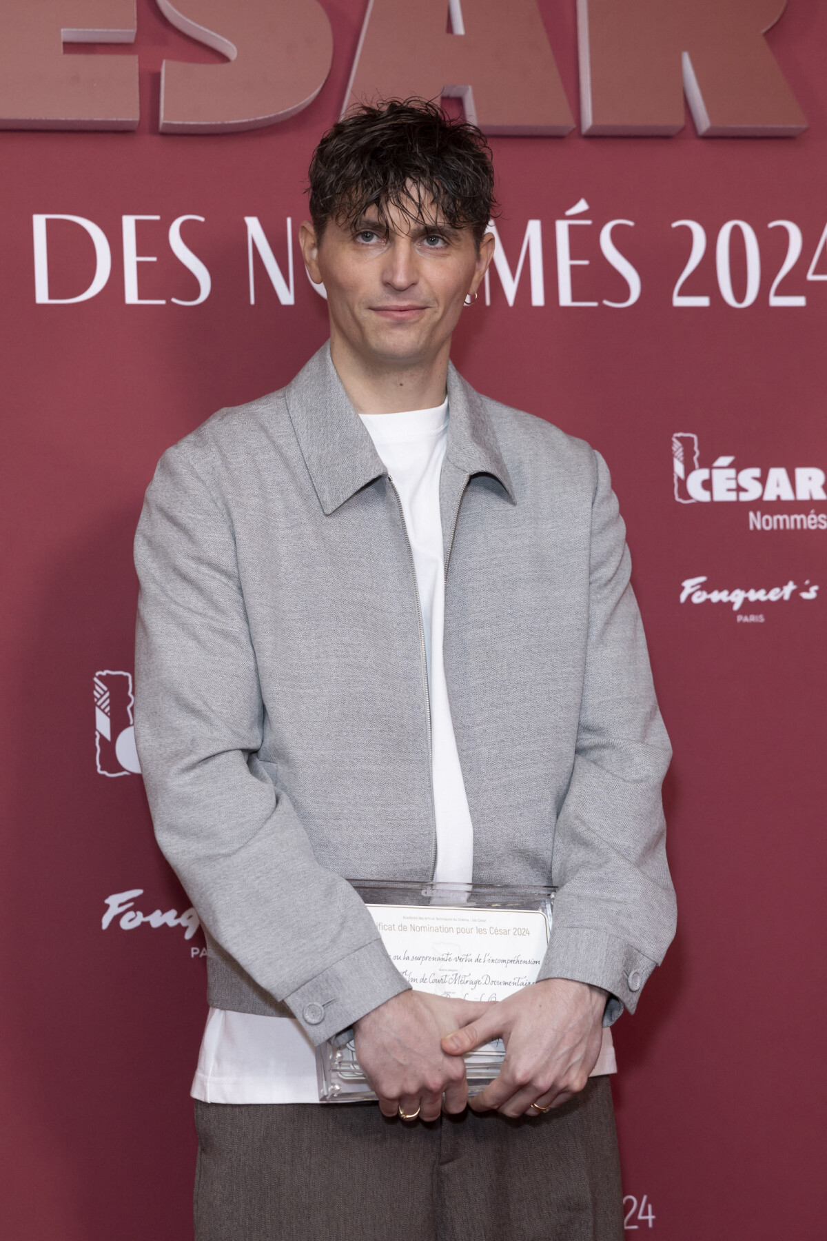 Photo : Raphael Quenard - Dîner des nommés des César 2024 au Fouquet's ...