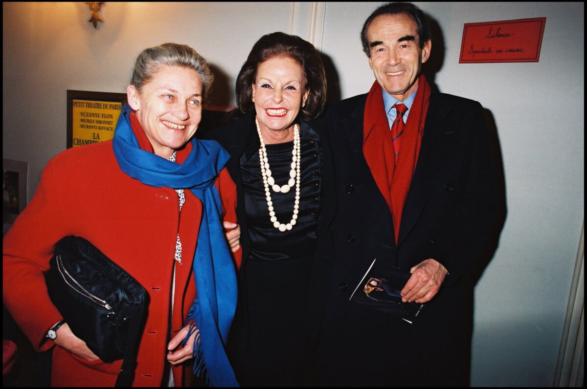 Photo : Robert, quant à lui, était marié. Robert et Elisabeth Badinter ...