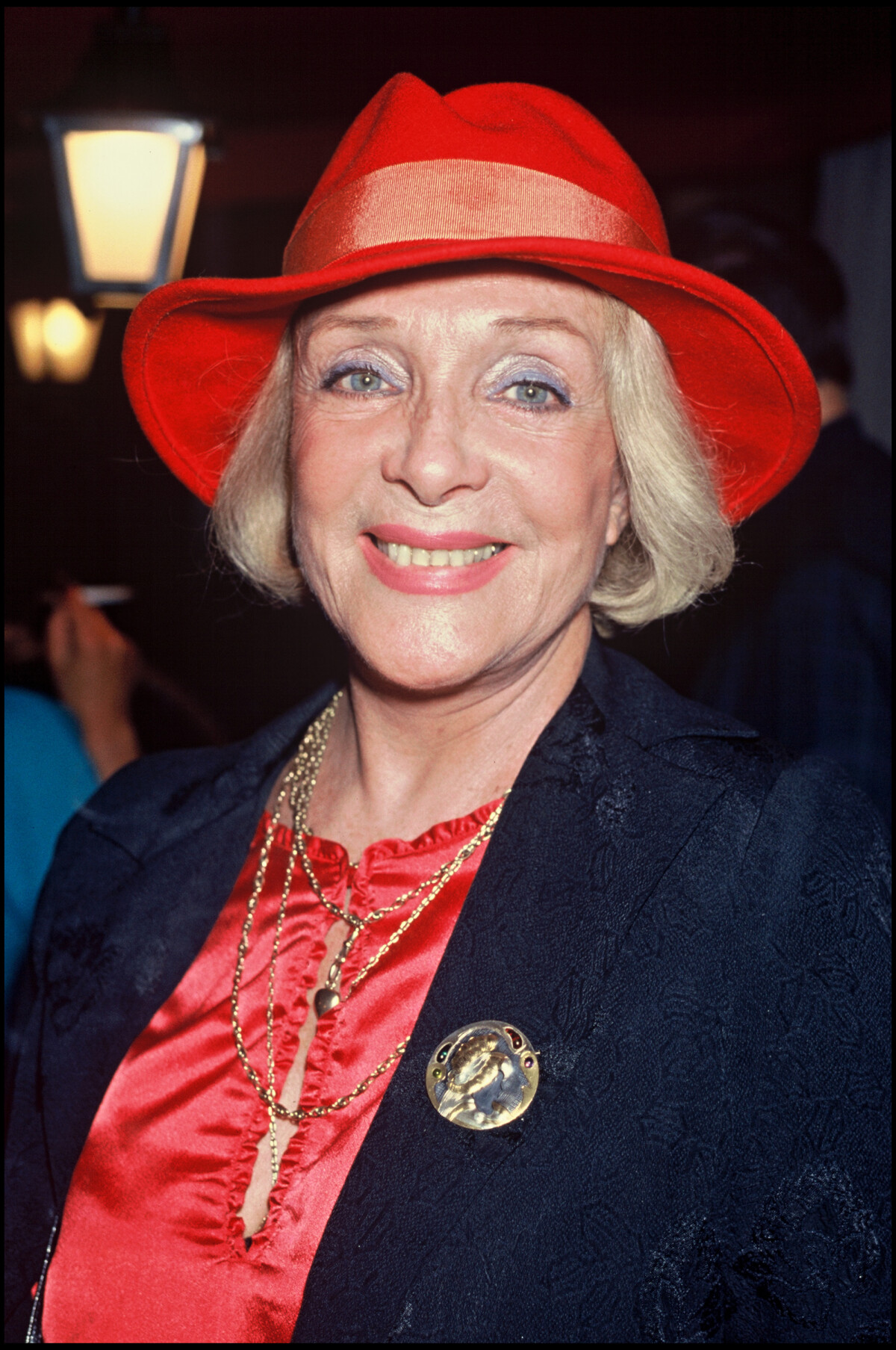 Photo : Oui, d'après Le Parisien. Micheline Presle en 1988 - Purepeople