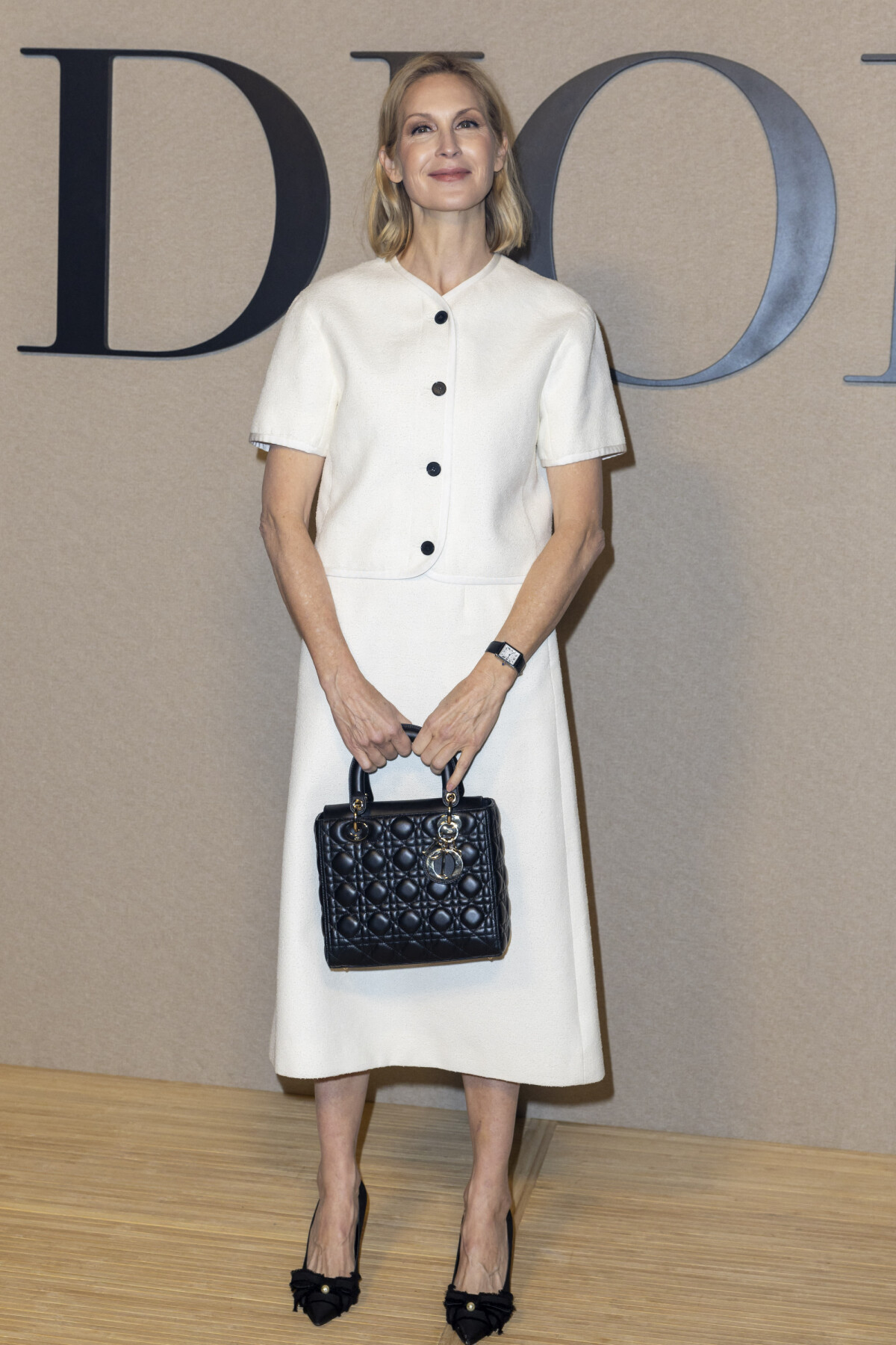 Photo : Kelly Rutherford au photocall du défilé Christian Dior mode ...