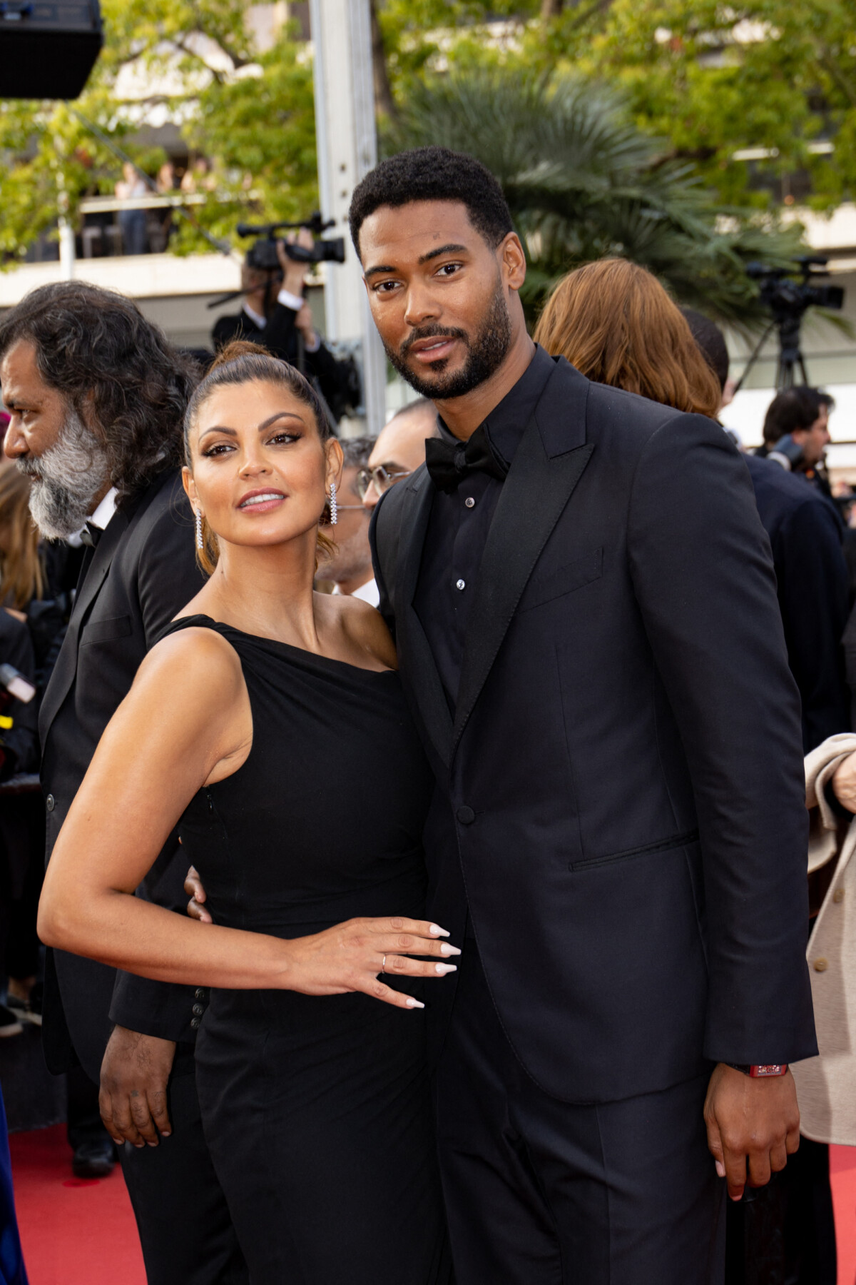 Photo : Nawell Madani et Djebril Zonga - Montée des marches du film ...