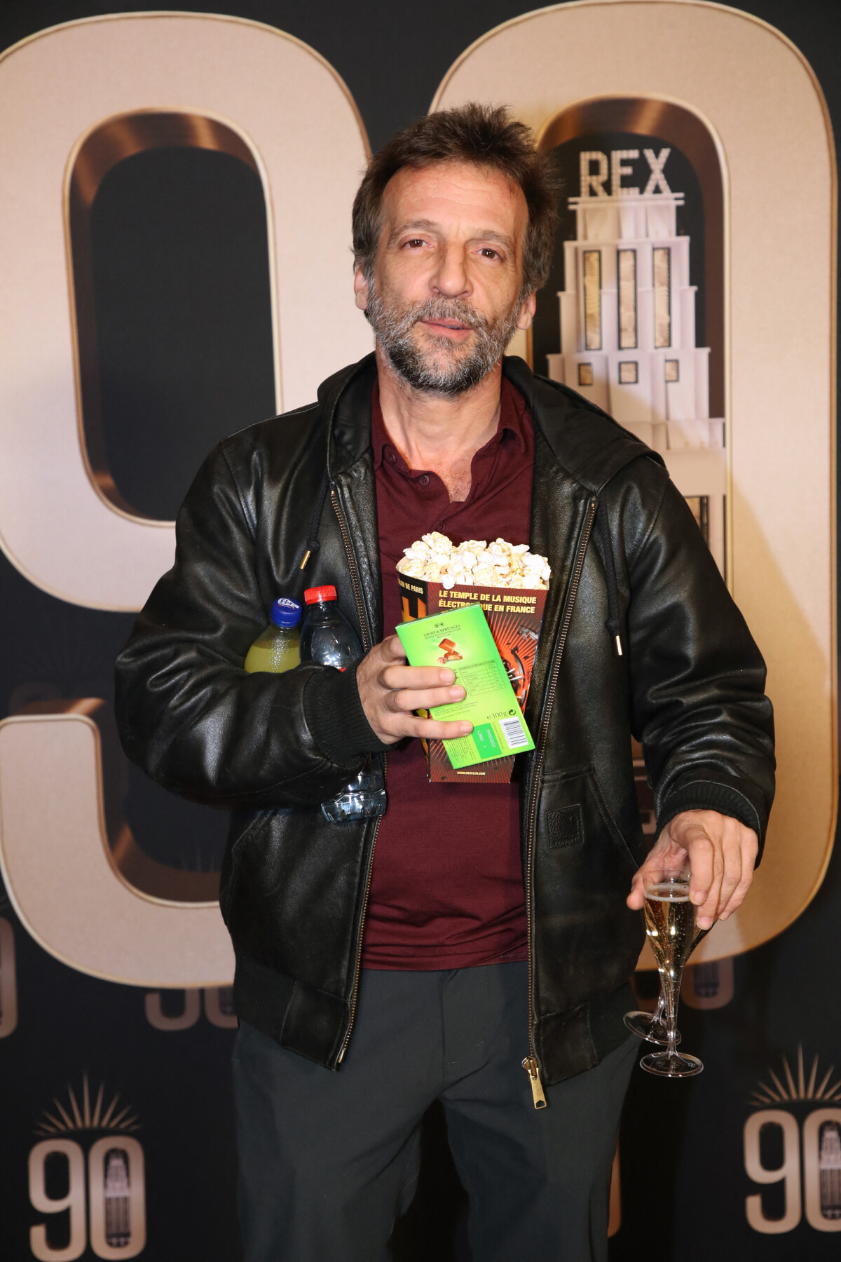Photo : Mathieu Kassovitz - 90ème Anniversaire du Grand Rex dont la ...