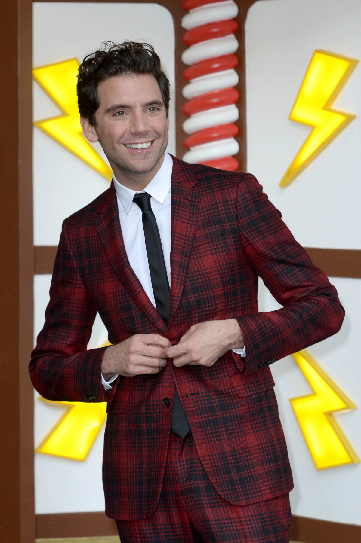 Photo : Photocall avec le chanteur Mika pour l'émission de télévision ...