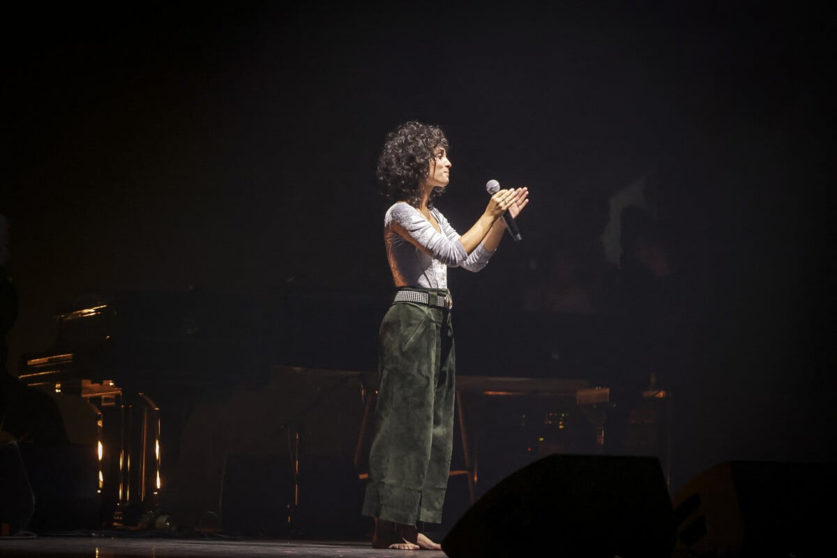 Photo : Exclusif - Barbara Pravi lors du concert hommage à la chanteuse ...