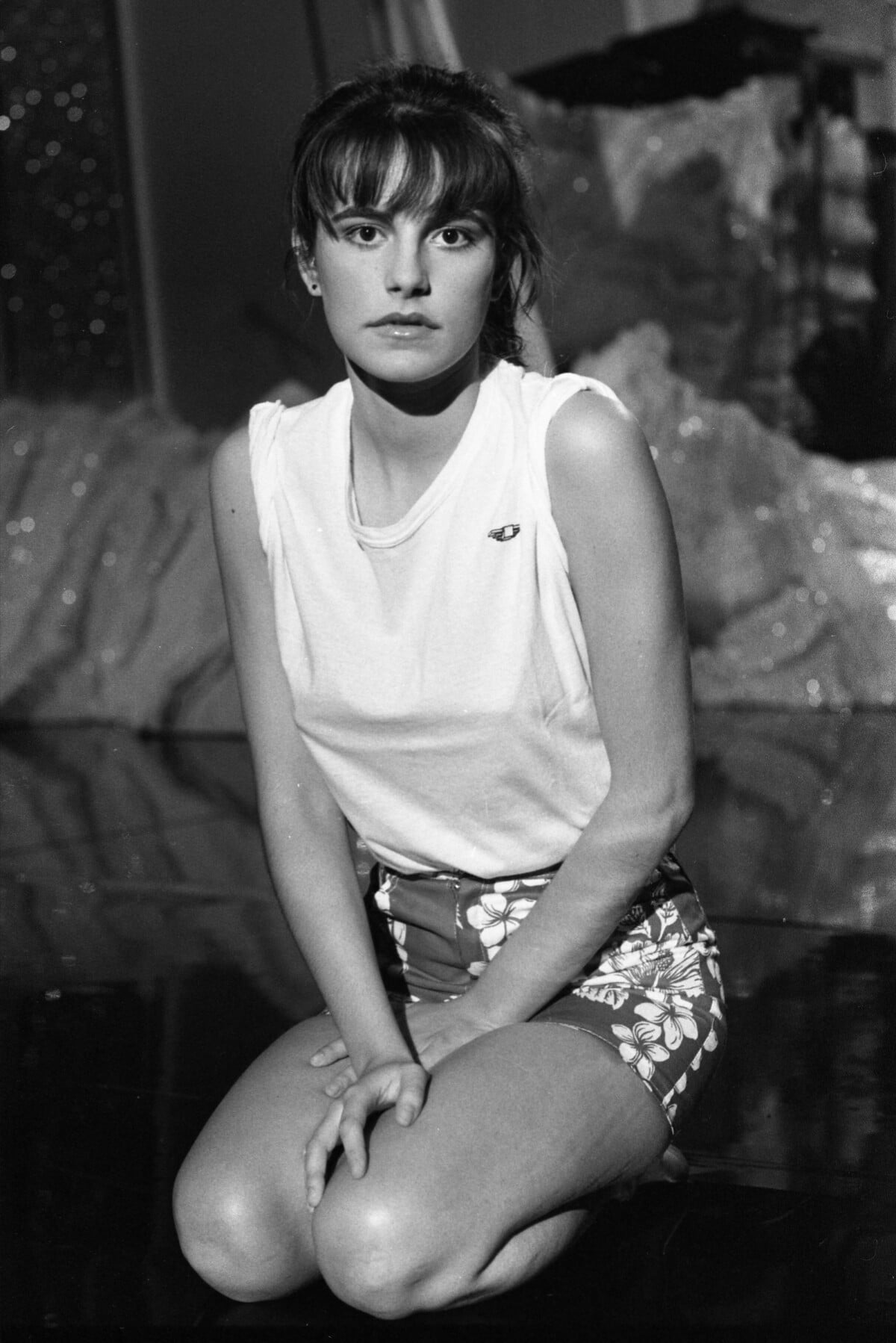 Photo : Archives - La chanteuse Lio lors de l'enregistrement d'une ...