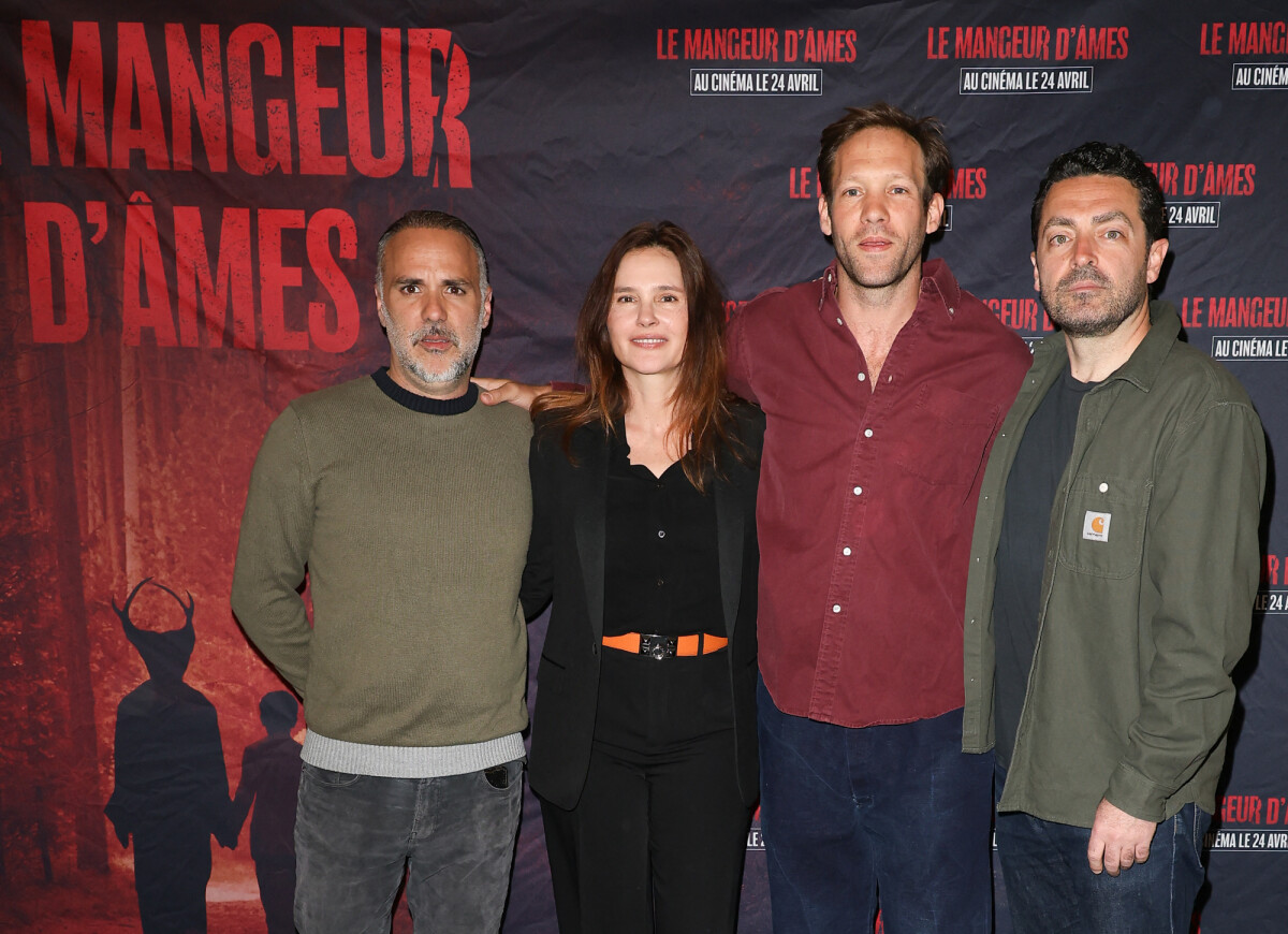 Photo : Alexandre Bustillo, Virginie Ledoyen, Paul Hamy et Julien Maury ...