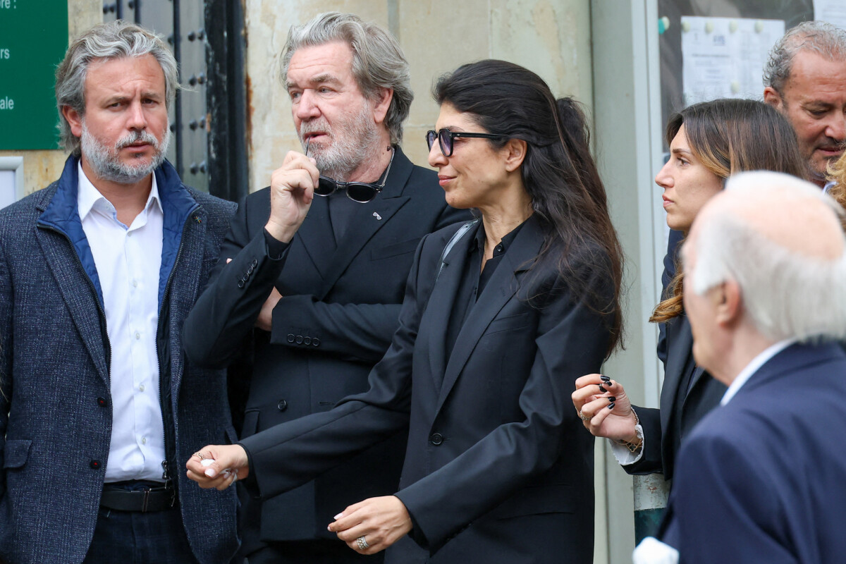 Photo : Exclusif - Guest, Luc Duchêne et sa femme Hoda Roche, Constance ...