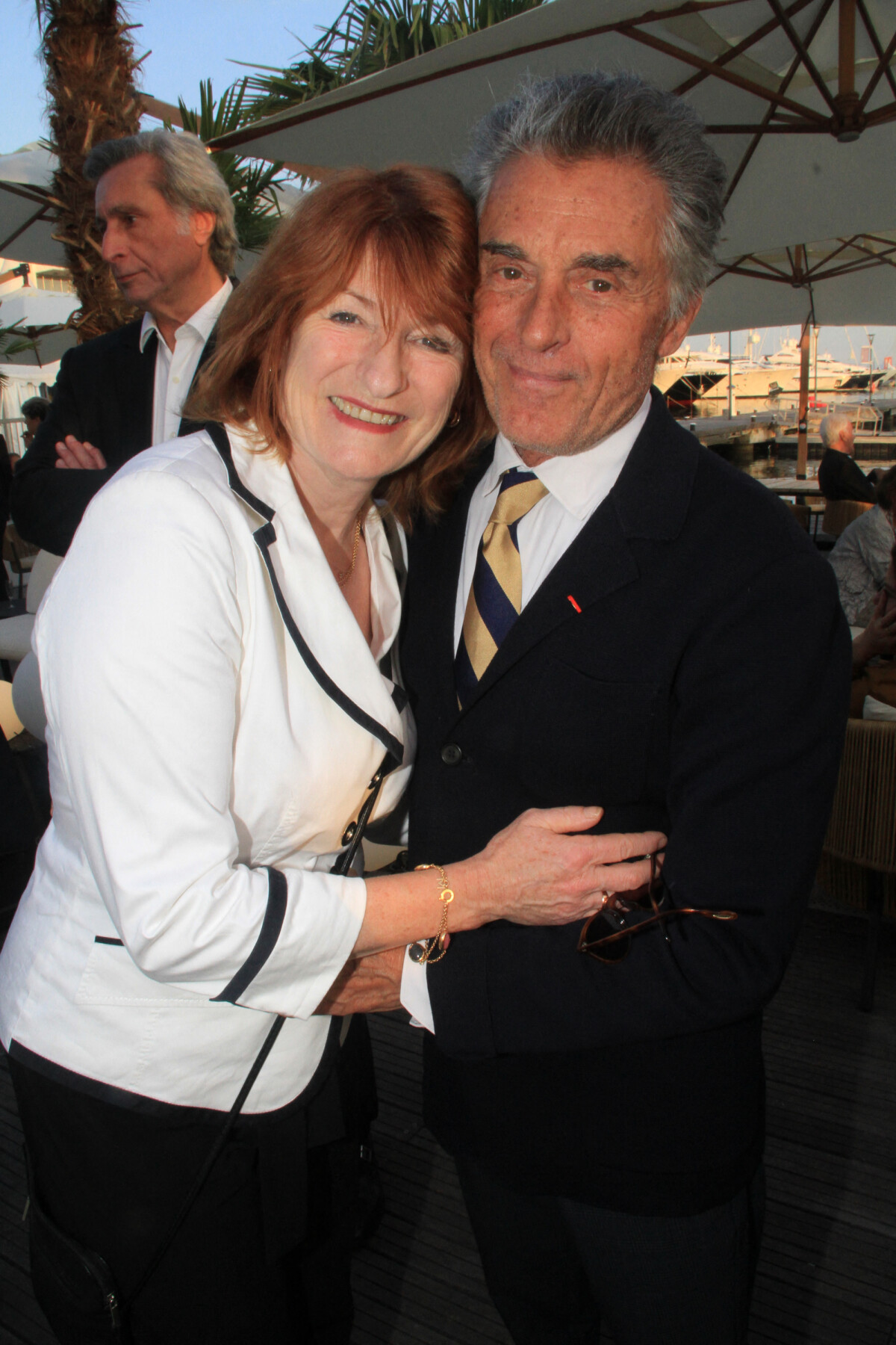 Photo : Exclusif - Muriel Mayette-Holtz et son mari Gérard Holtz ...