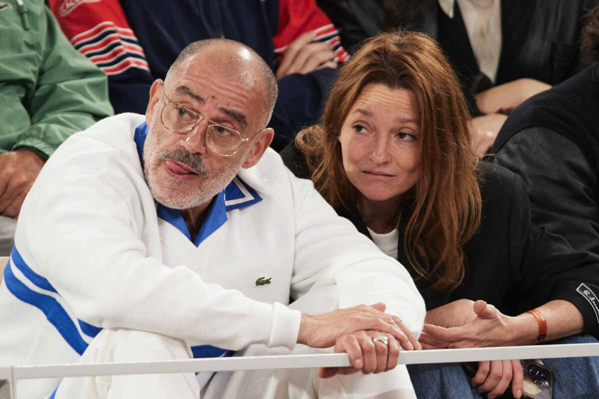 Photo : Audrey Marnay était dans les tribunes de Roland-Garros Audrey ...