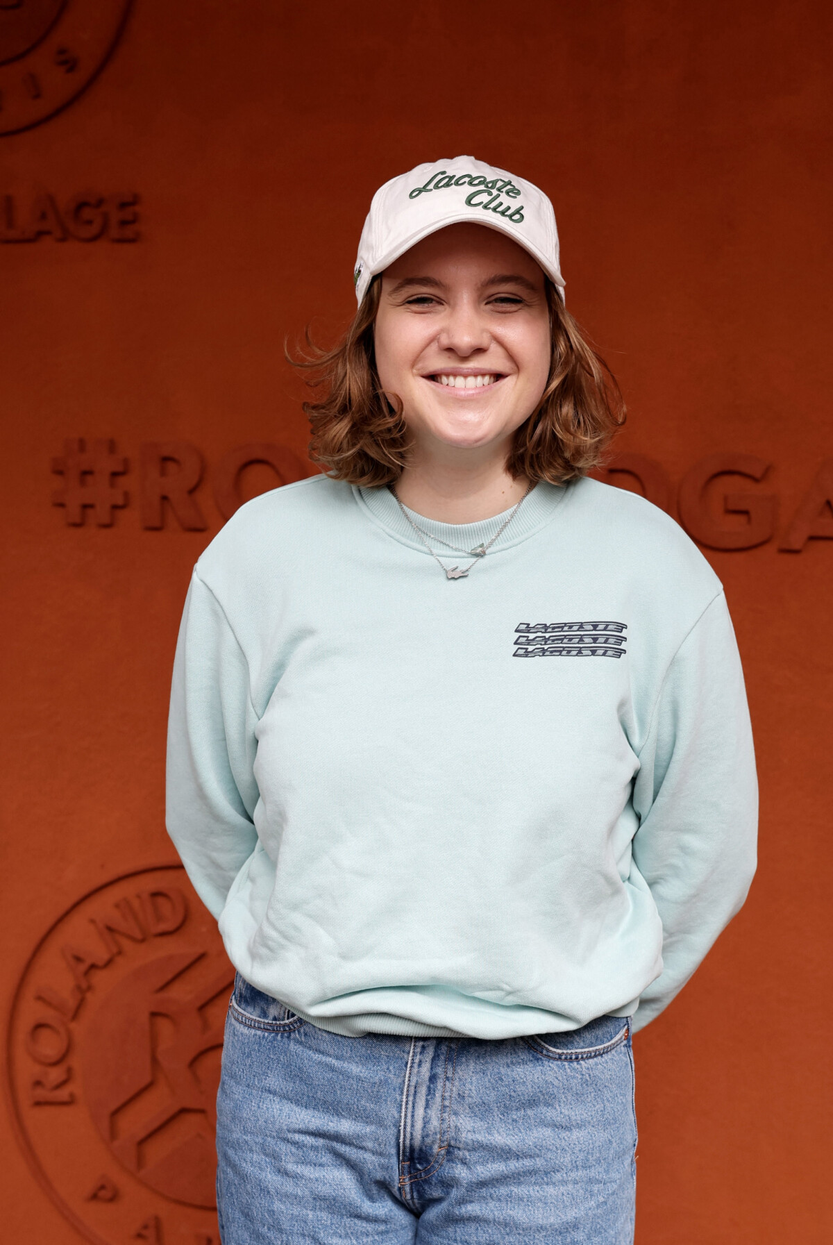 Photo : Emma Peters - Les célébrités au village lors des Internationaux ...
