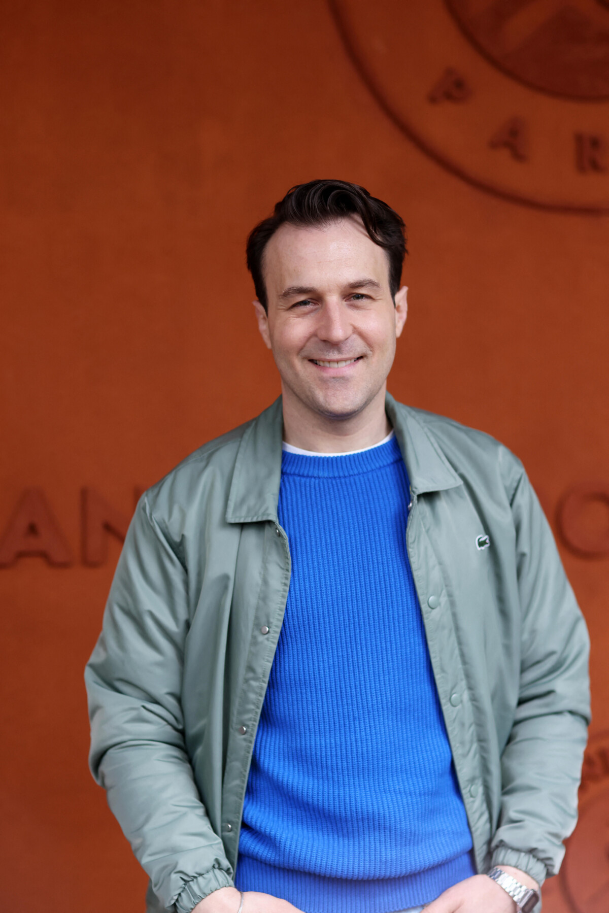 Photo : Antoine Gouy au village lors des Internationaux de France de ...