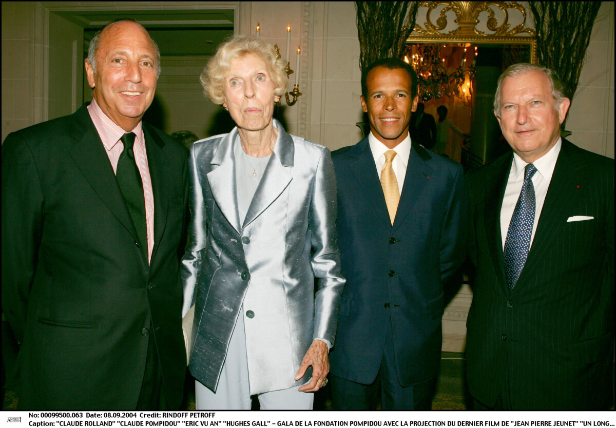 Photo : Claude Roland, Claude Pompidou, Eric Vu-An - Gala de la ...
