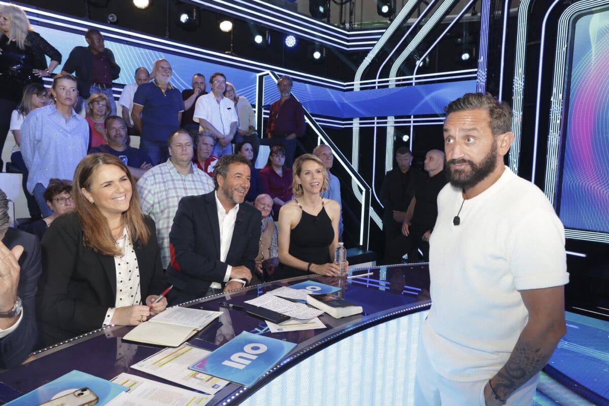 Photo : Exclusif - Valérie Benaim, Bernard Montiel, Tiphaine Auzière, Cyril Hanouna sur le ...