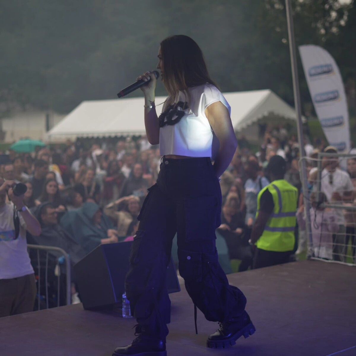 Photo : La chanteuse Vitaa au "Coeur de Sillery Festival" organisé par ...