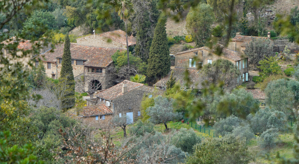 Photo : La maison de Vanessa Paradis et Johnny Depp située à Plan-de-la ...