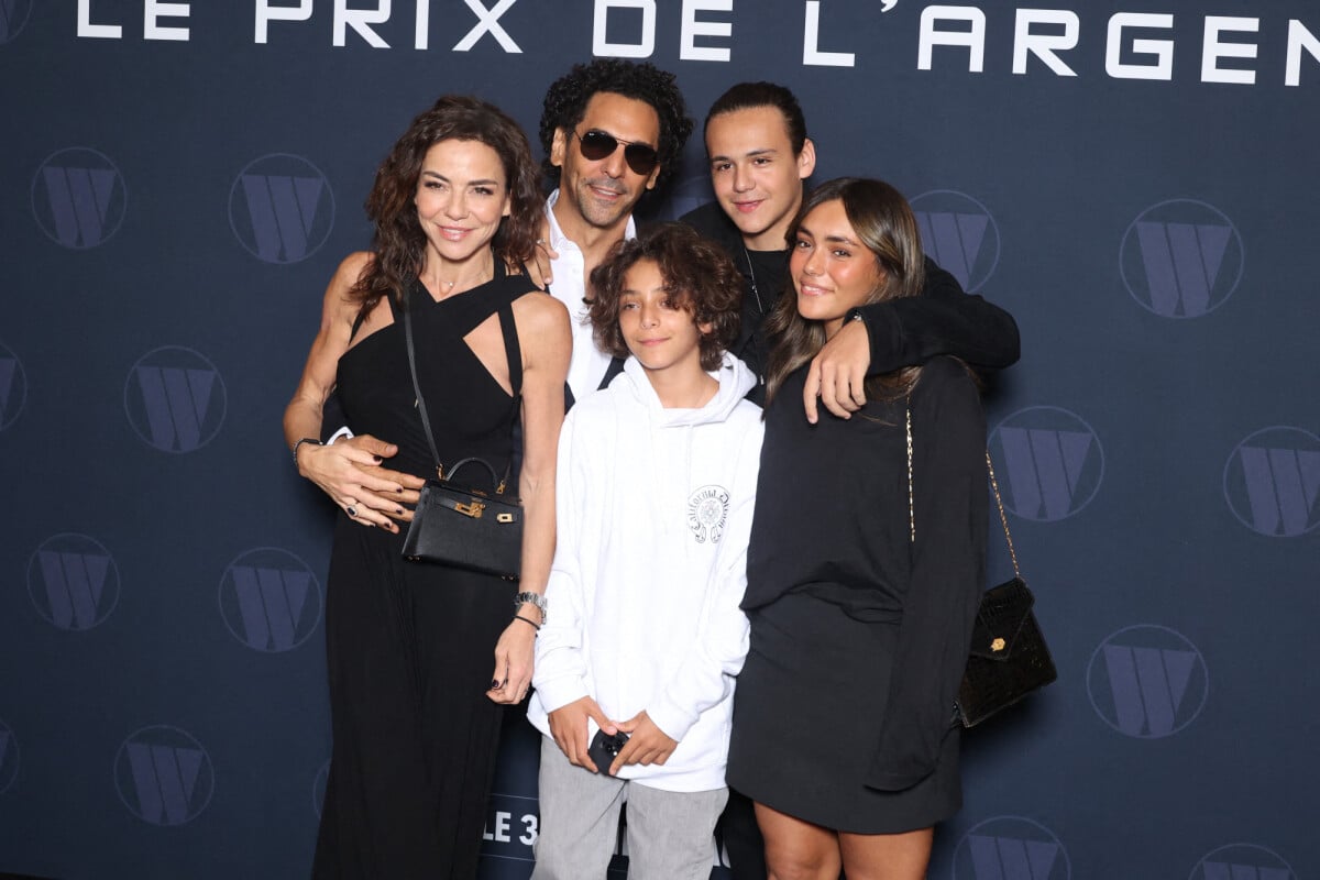 Photo : Sandra Sisley, Tomer Sisley, Levin Sisley, Dino Zeitoun et Liv ...