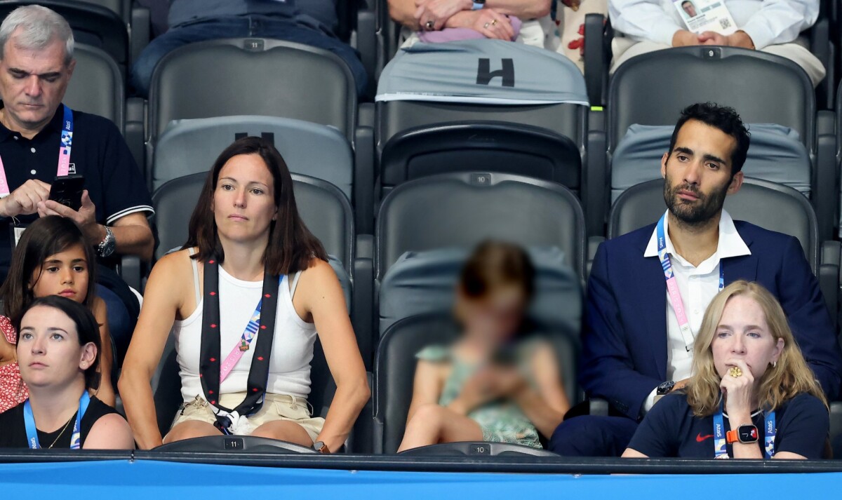 Photo : Et de l'une de leurs filles Martin Fourcade en famille ...
