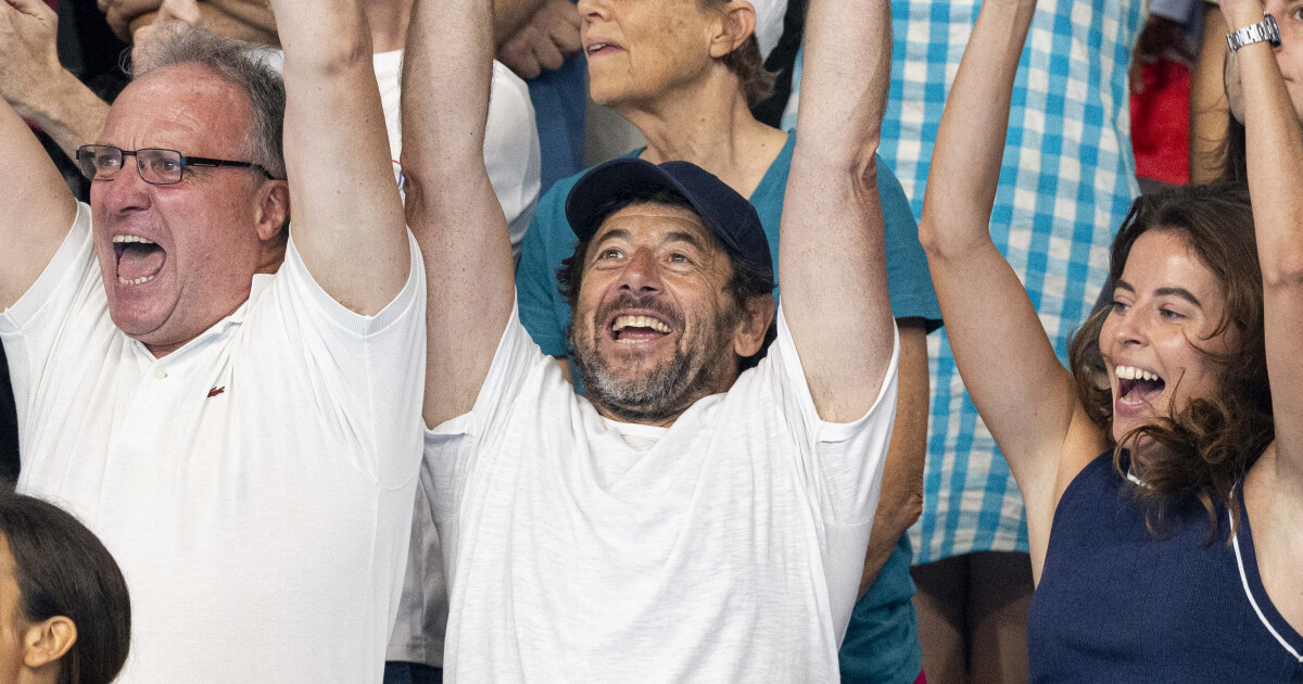 Patrick Bruel s'éclate aux JO de Paris avec une amie : le chanteur ...