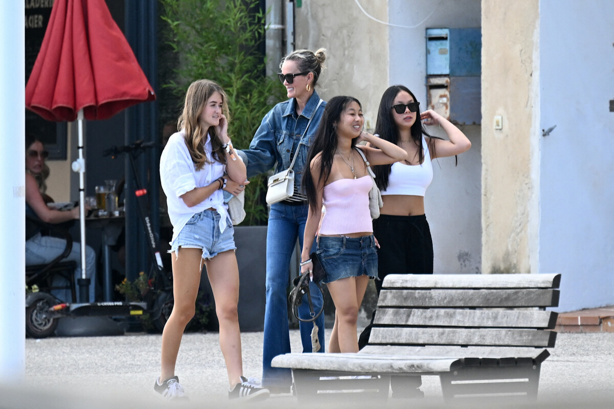 Photo : Exclusif - Laeticia Hallyday, Alcea (fille de André Boudou ...