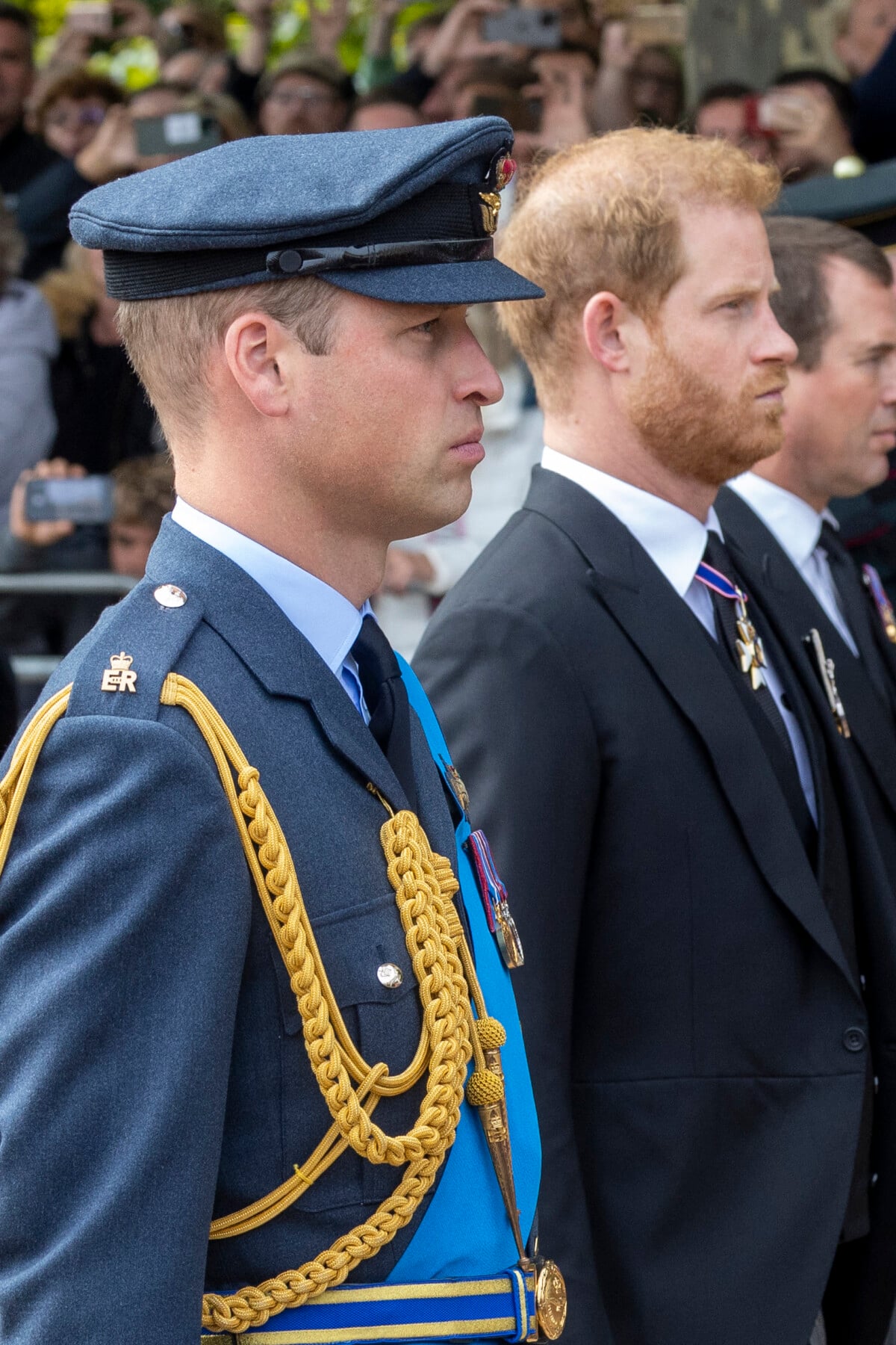Photo : Les funérailles de Lord Robert Fellowes, qui était le beau ...