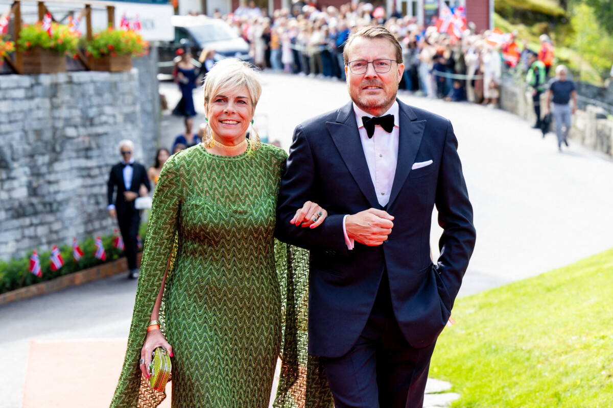 Photo : Le prince Constantijn et la princesse Laurentien sur le tapis ...