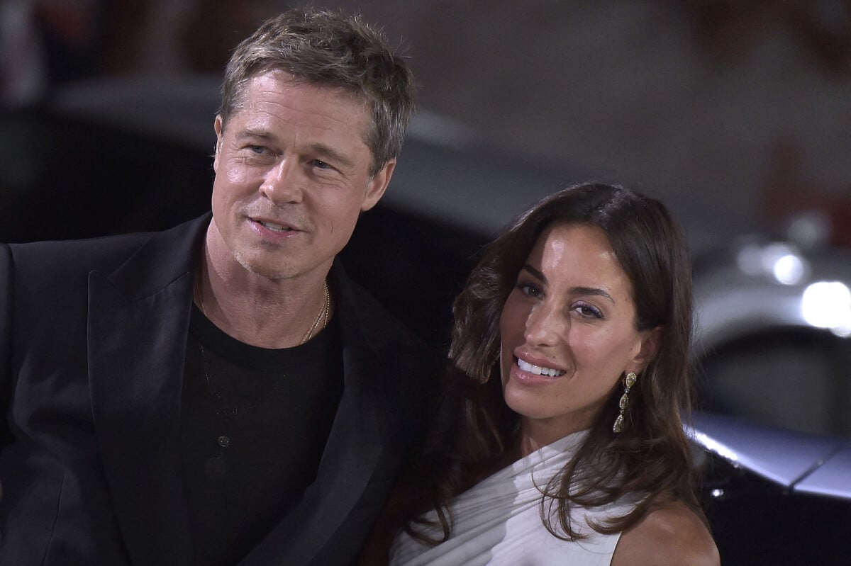 Photo : Ines de Ramon, 31 ans, a accompagne Brad Pitt lors de la ...