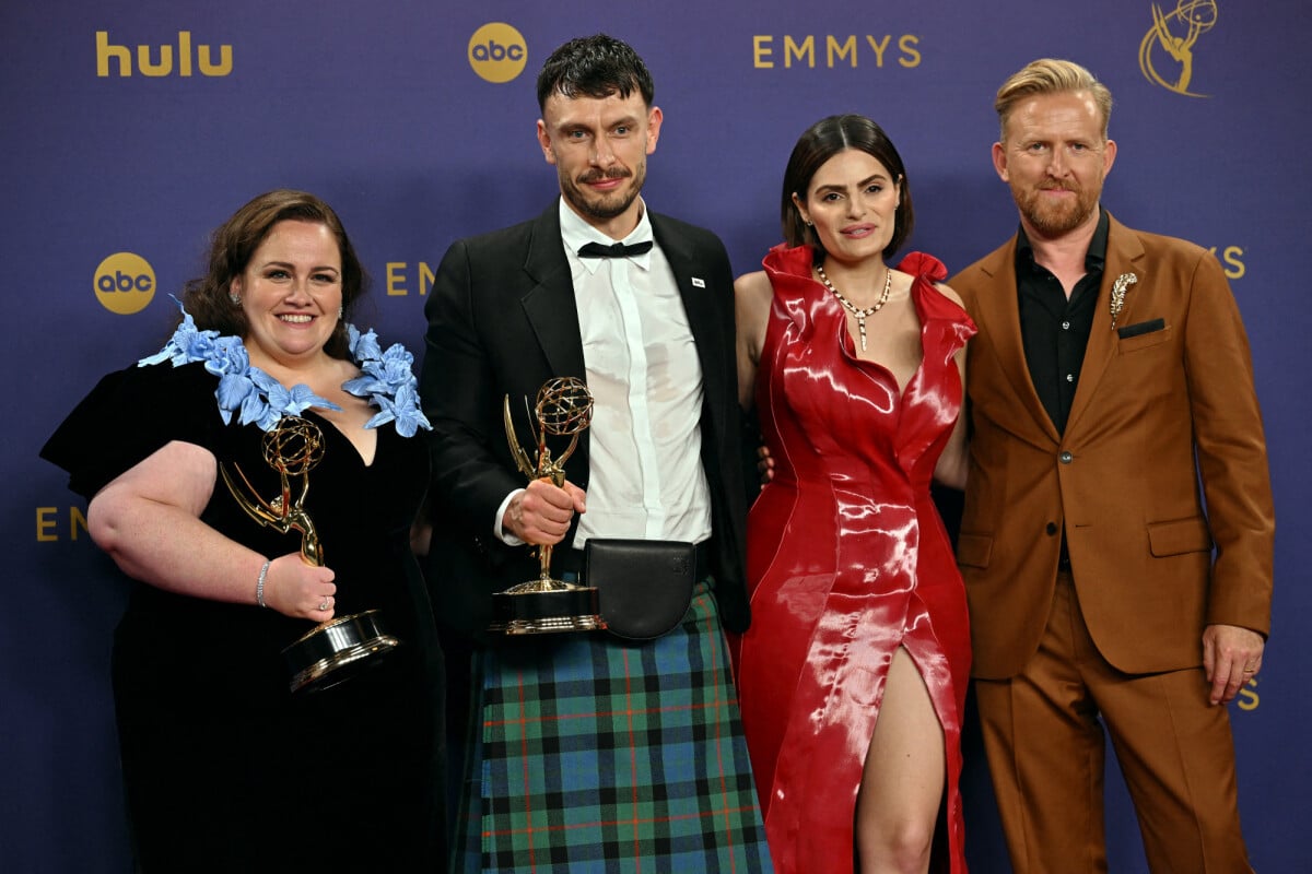 Photo : Les acteurs de "Baby Reindeer" (Mon petit renne) (de gauche à droite) Jessica Gunning ...