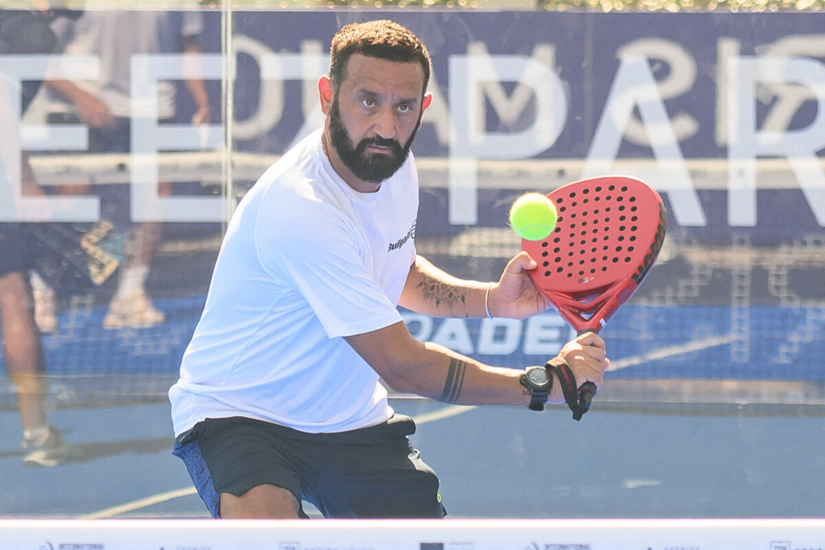 Photo : Cyril Hanouna lors du Greenweez Paris Premier Padel Major à ...