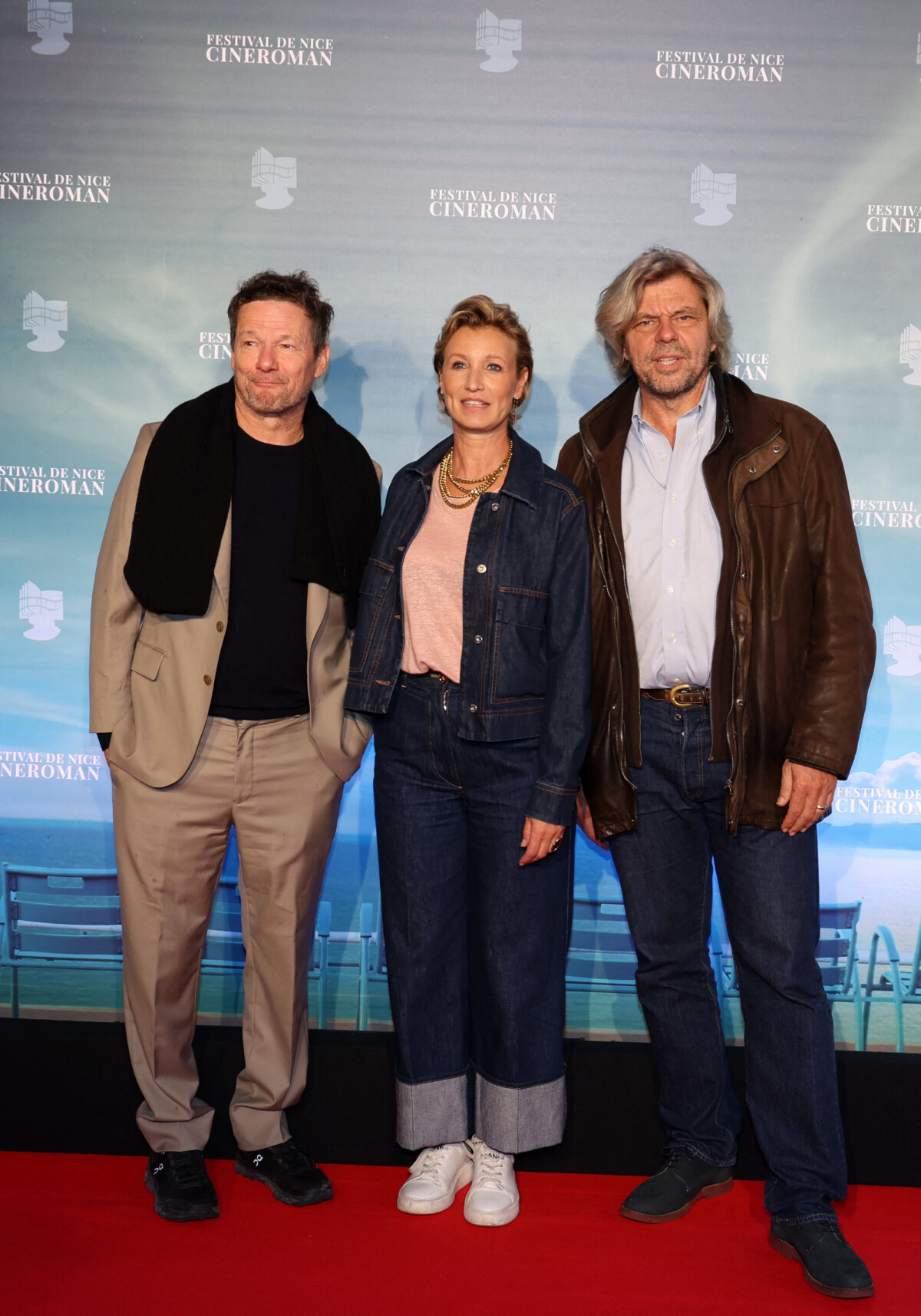 Photo : Alexandra Lamy présente à Nice le film "Louise Violet", Jérôme ...