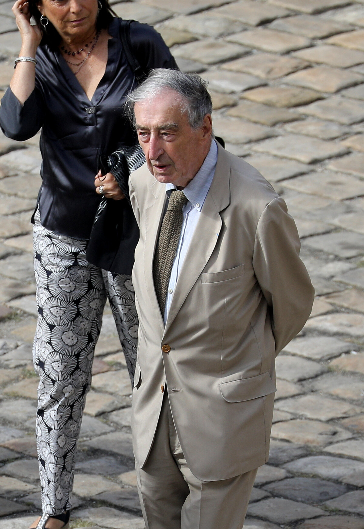 Photo : Pierre Vernier lors de la cérémonie d’hommage national à Jean ...