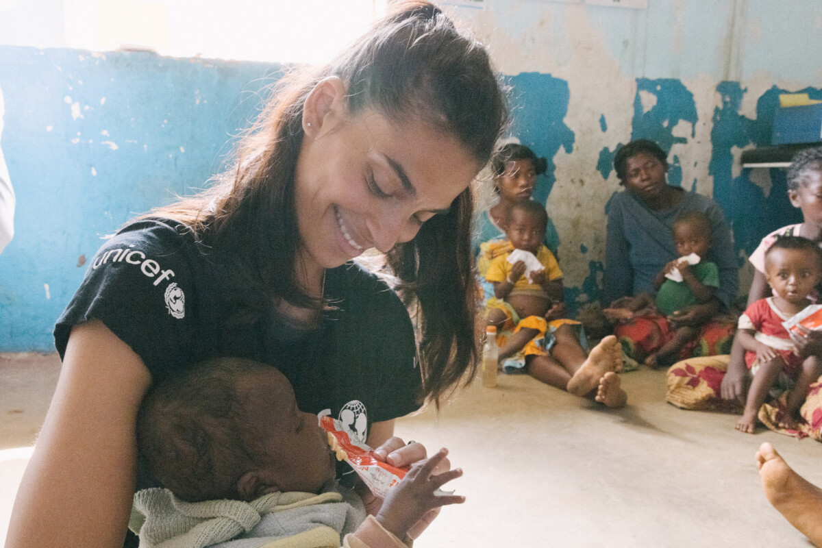 Photo : Tatiana Silva est en mission pour l'Unicef dans le sud de ...