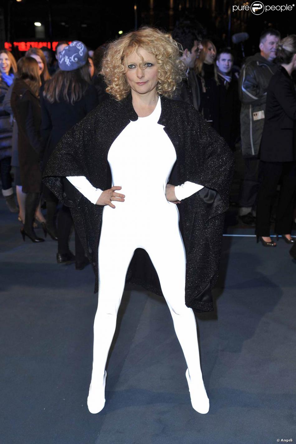 Alison Goldfrapp, à l'occasion de l'avant-première de Tron Legacy, qui ...