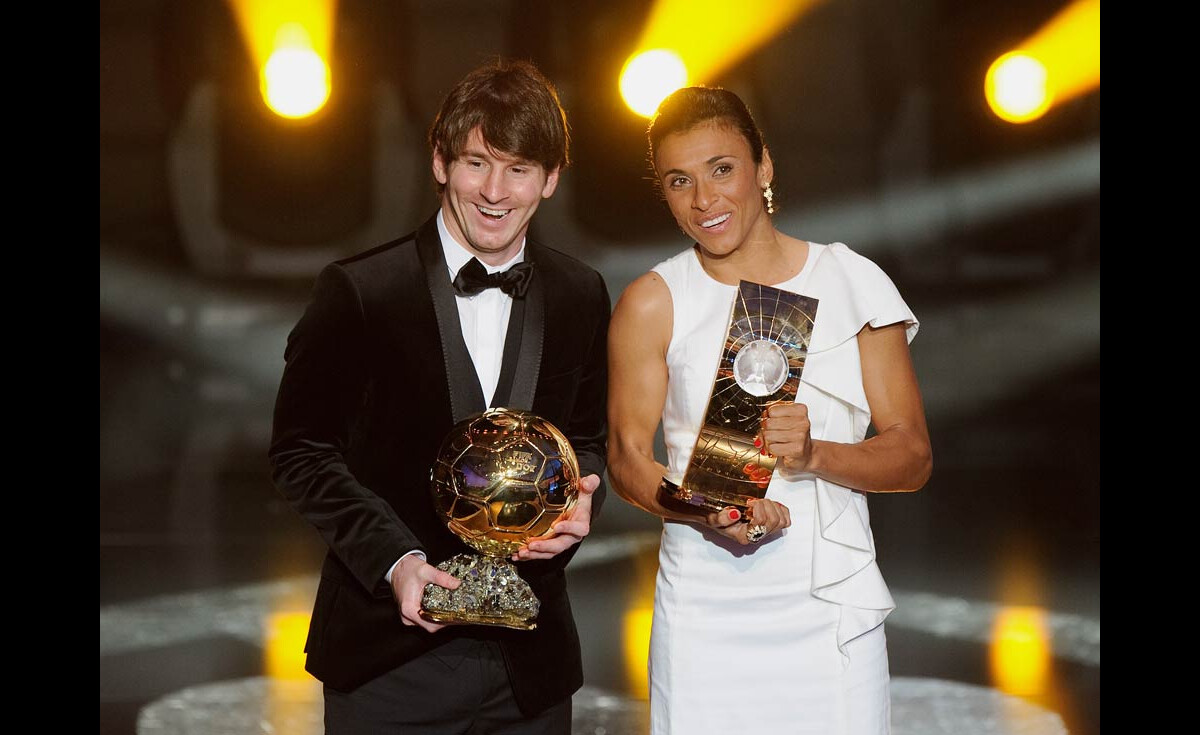 Photo : Lionel Messi, déjà consacré par le Ballon d'or 2009, réalise le ...