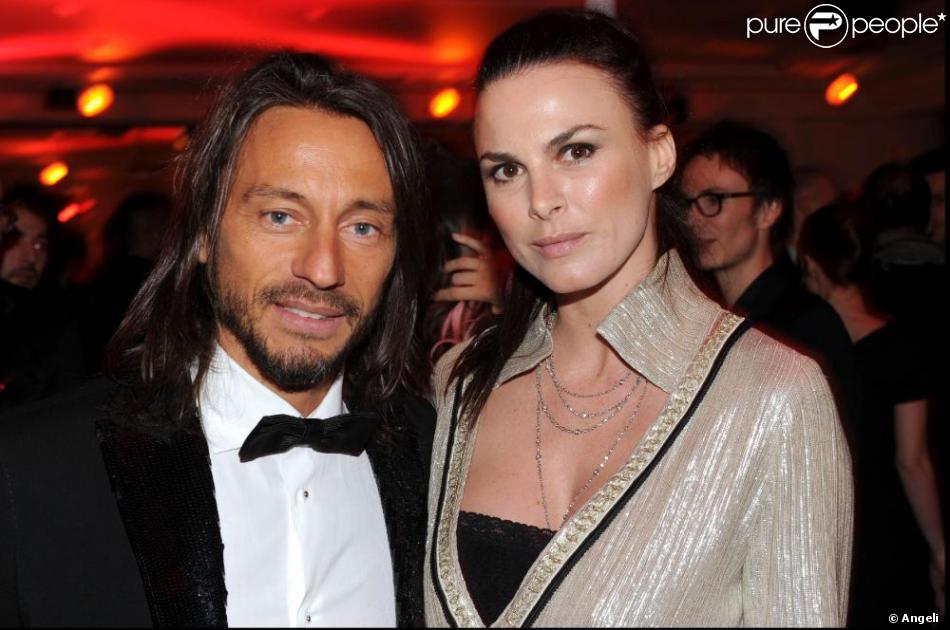 Bob Sinclar et sa dulcinée au Dîner de la mode 2011. 27 Janvier ...