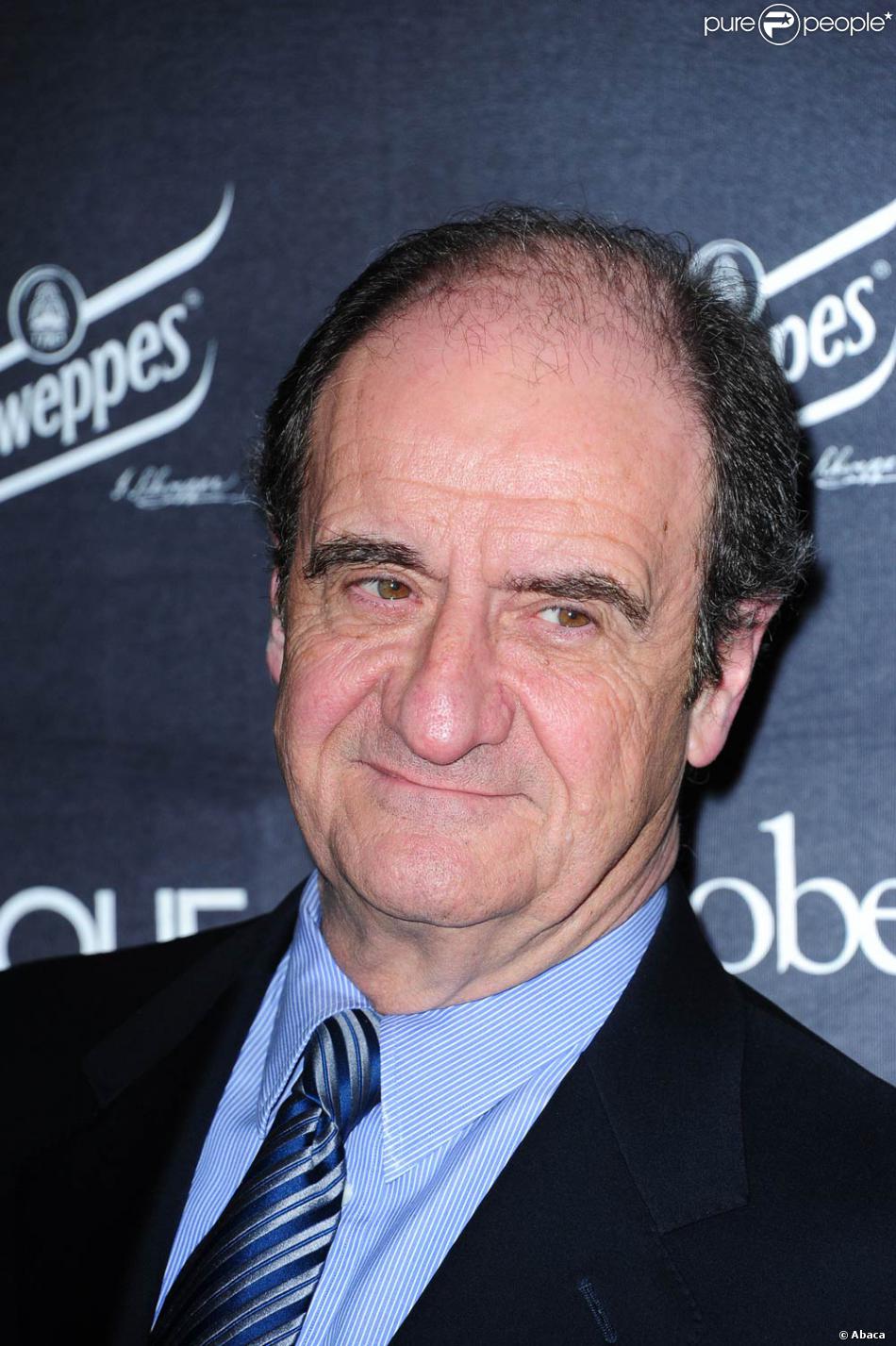 Pierre Lescure à la cérémonie des Globes de Cristal, le 7 février 2011 ...