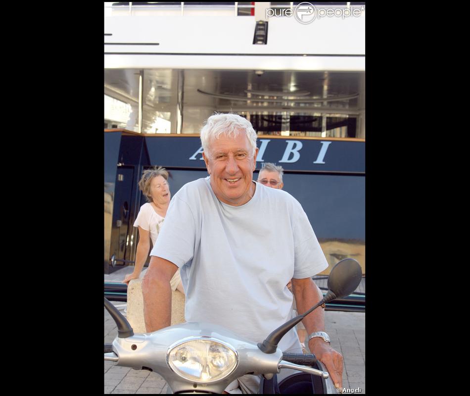 Stéphane Collaro à St-Tropez, en octobre 2008. - Purepeople