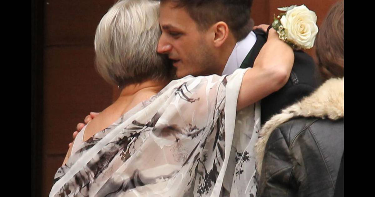 Caleb Knightley, le frère de Keira, lors de son mariage avec Kerry ...