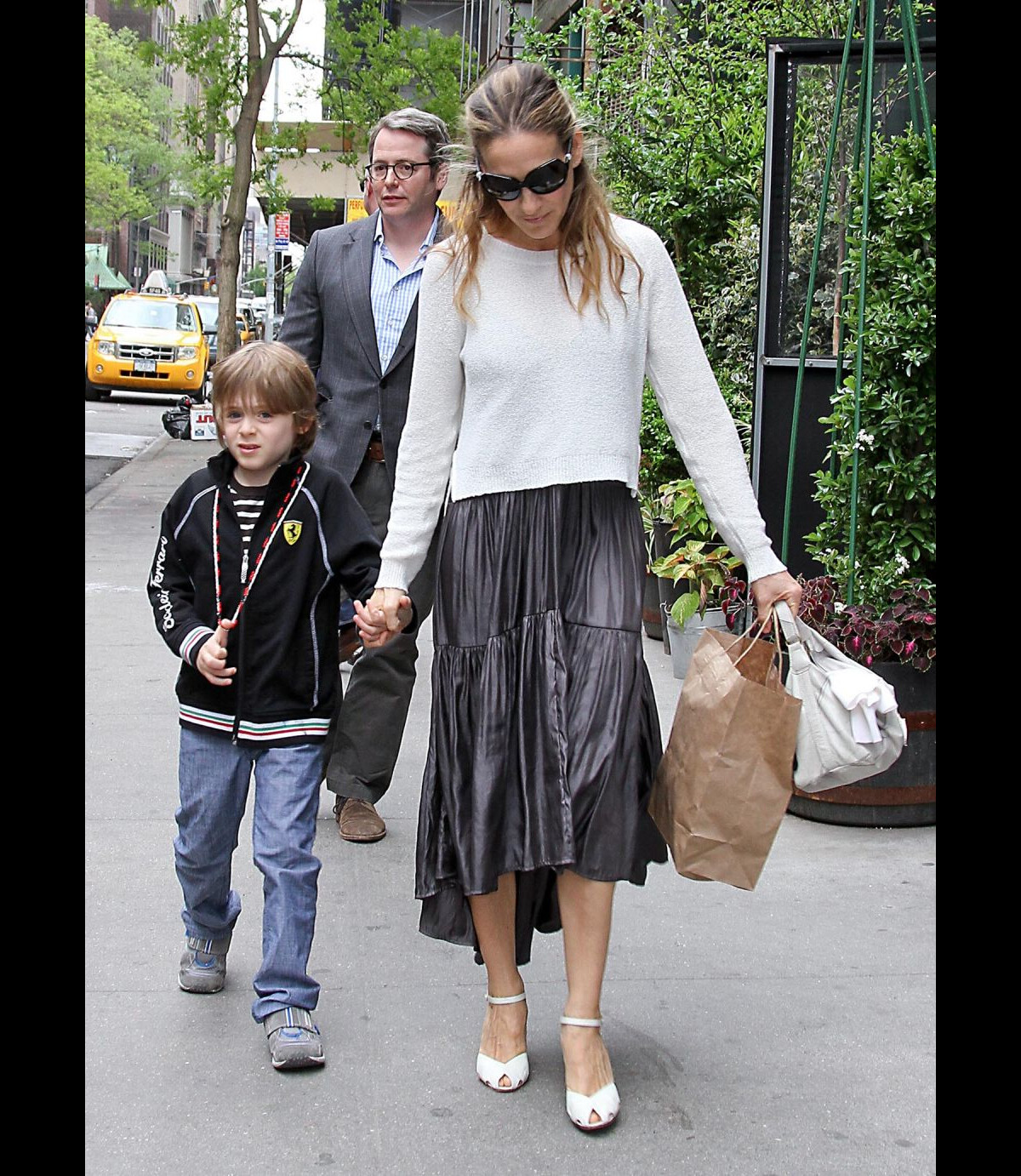 Photo : Sarah Jessica Parker et son mari Matthew Broderick en compagnie ...
