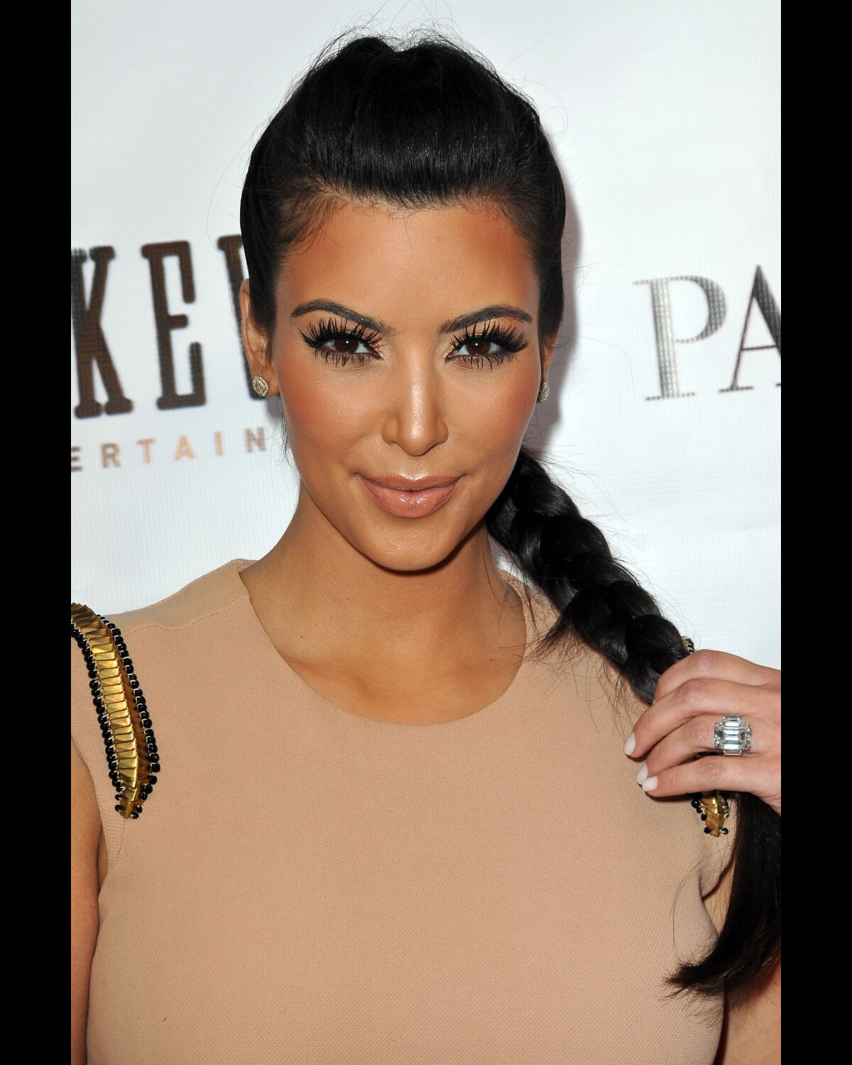 Photo : Kim Kardashian et son fiancé Kries Humphries - Purepeople