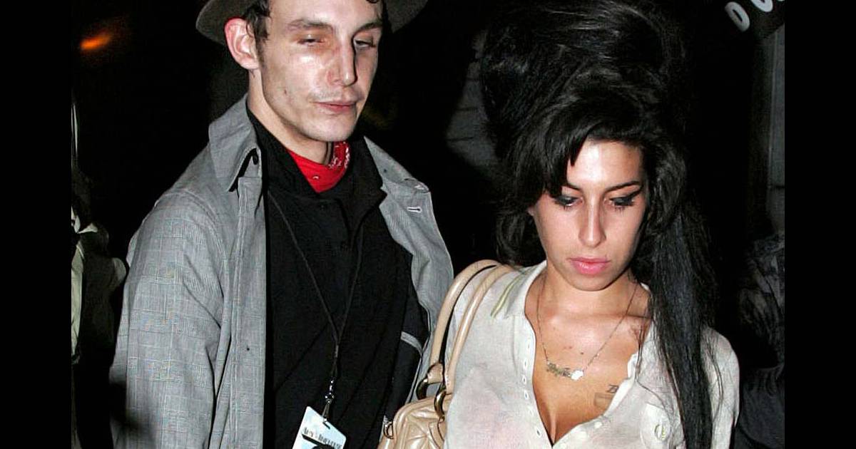 Amy Winehouse et son ex-mari Blake Fielder-Civil, à Bruxelles, le 30 ...