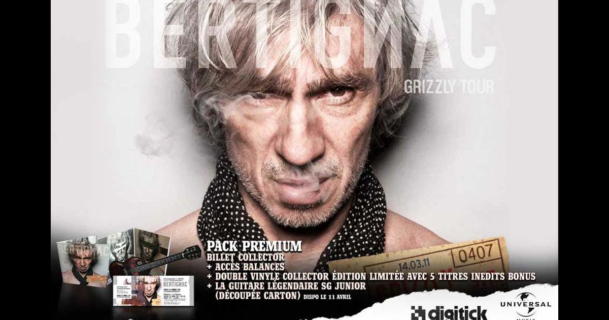 Louis Bertignac en tournée solo jusqu'en avril 2012. - Purepeople