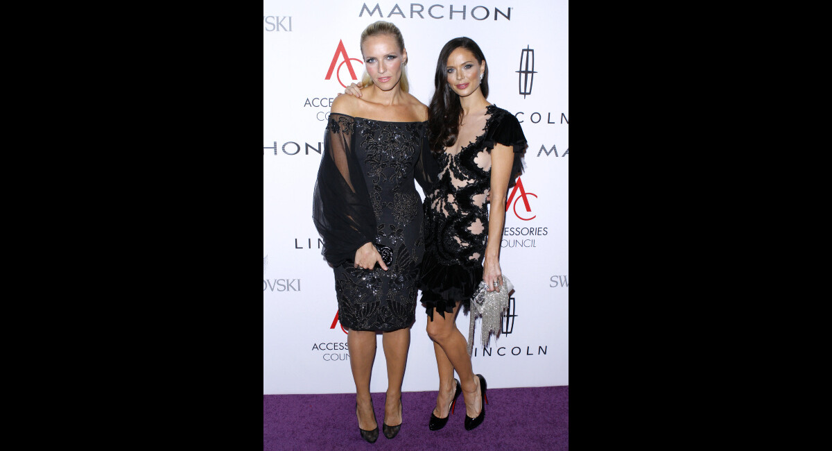 Photo : Georgina Chapman et Karen Craig (Marchesa) lors des ACE awards ...