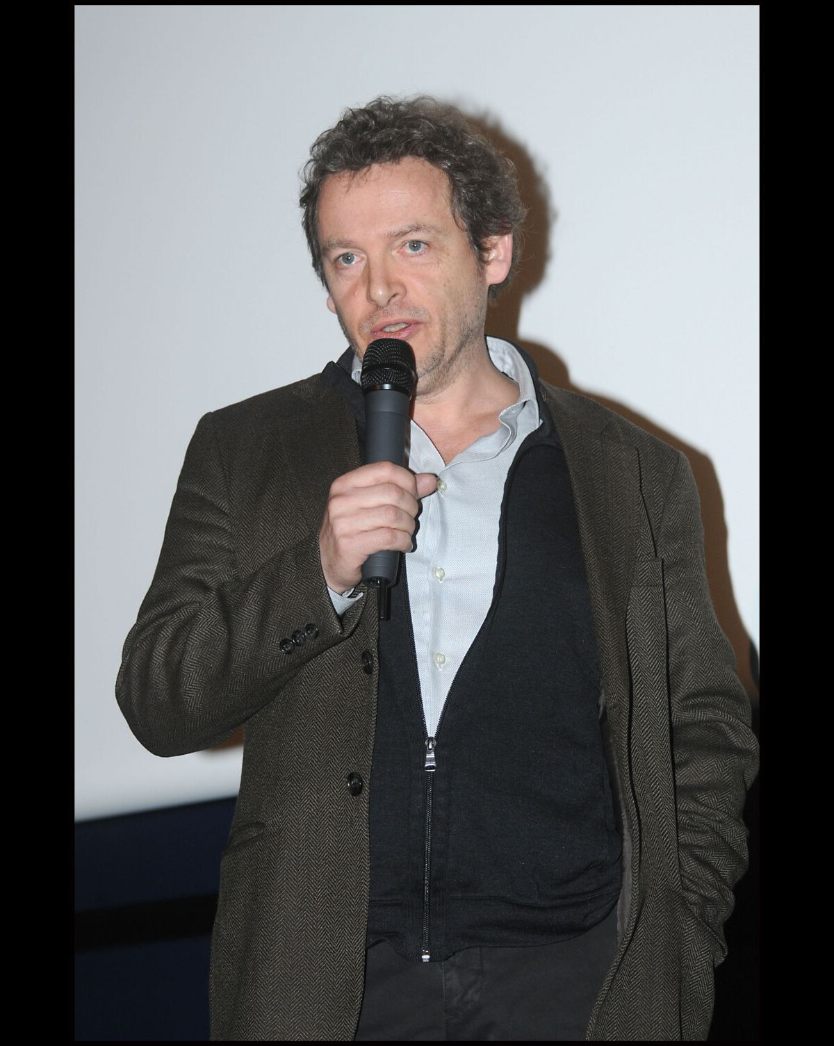Photo : Marc Weitzmann lors de la remise du prix Saint-Germain à Paris ...